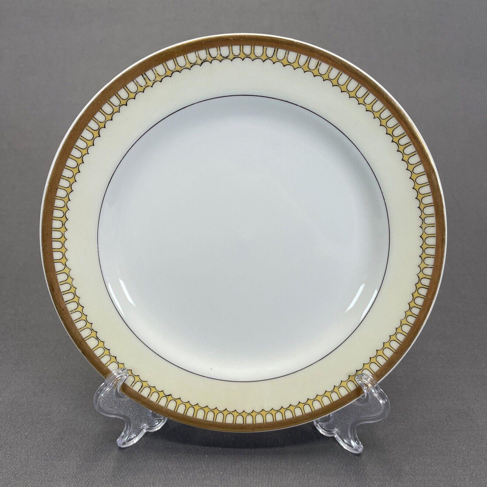 Haviland Limoges Schleiger 278 Bread Dessert Plates 6 Set of 4 Yellow ...