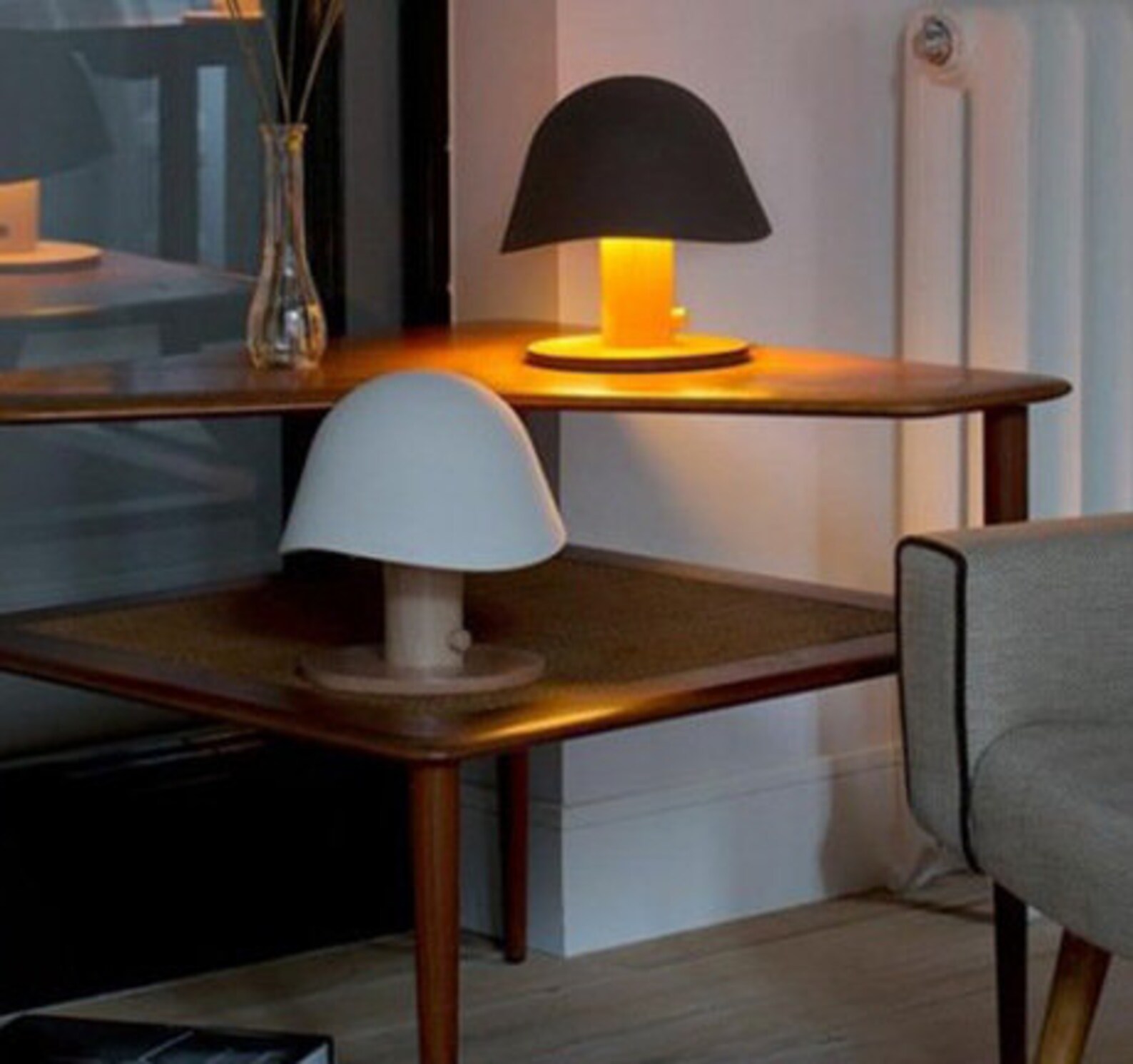 Mushroom Lamp, Mushroom Light, Mushroom Bedside Lamp, Mushroom Table ...