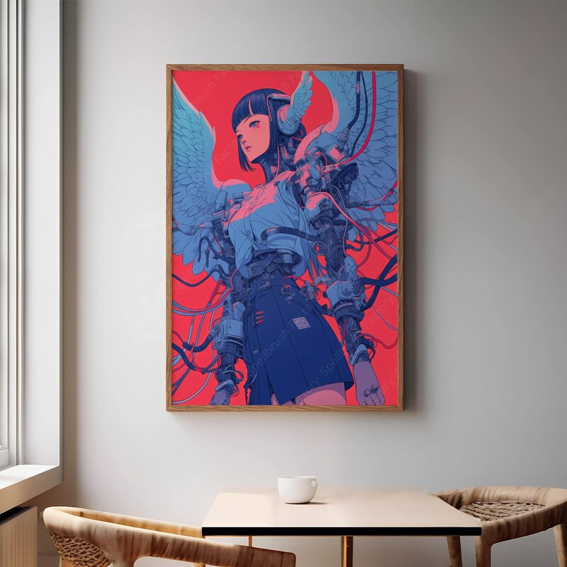 Anime Girl Poster - Etsy