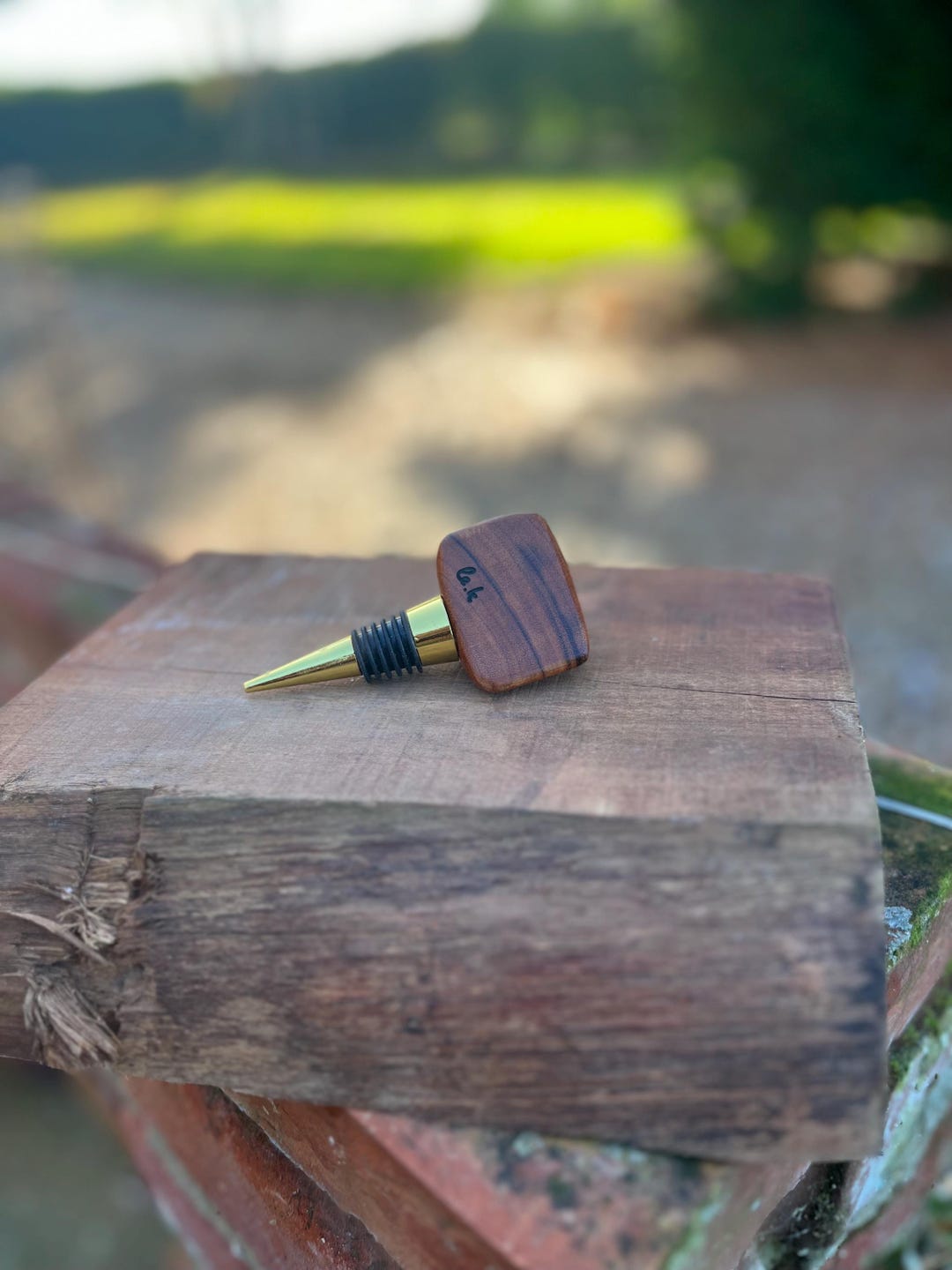 Handmade Wooden Top Bottle Stopper - Hardwood - Ethically Sourced Wood ...