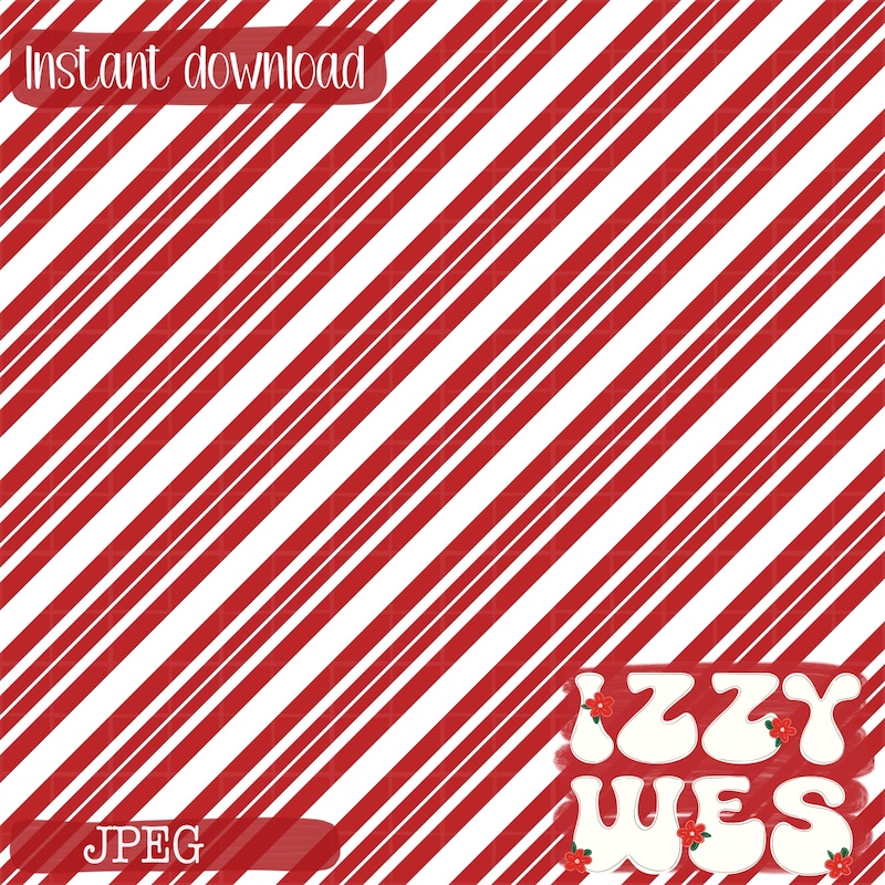 Candy Cane Fabric Stripe - Etsy