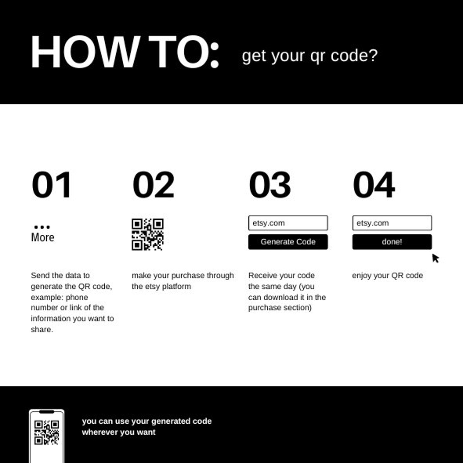 Qr Code Generator on Request, Qr Code for Website, Qr Code With Logo ...