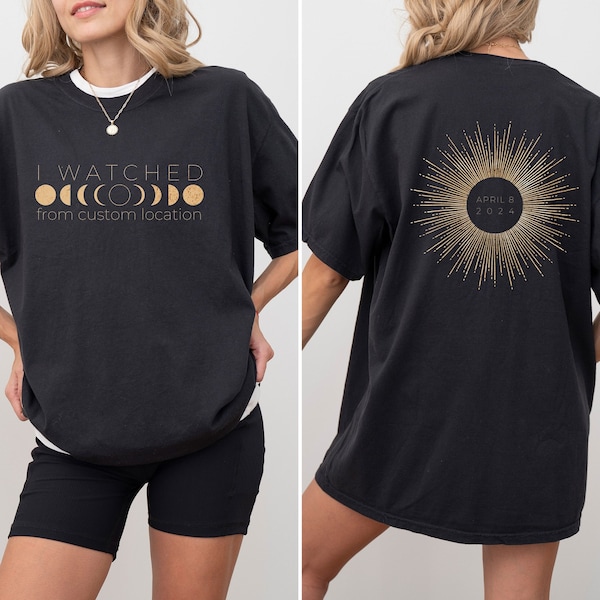Solar Eclipse Shirt - Etsy