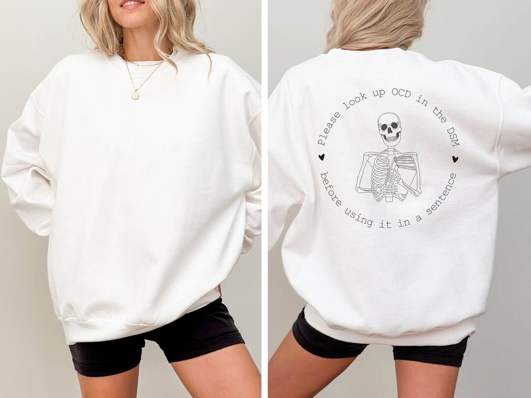 Ocd Awareness Sweatshirt, Mental Health Awareness Shirt, Ocd Shirt ...