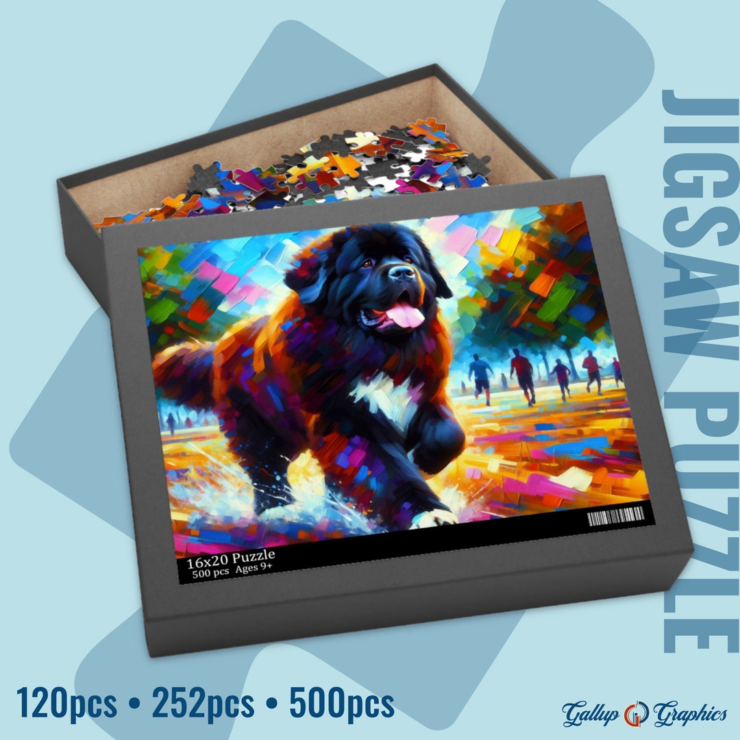 Newfoundland Jigsaw Puzzle (120, 252, 500-piece) Puzzle Lovers ...