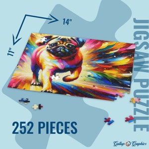 Pug Puzzle, Puzzle Dogs, Jigsaw Puzzle Dog, Pug Lover, Puzzles Dogs ...