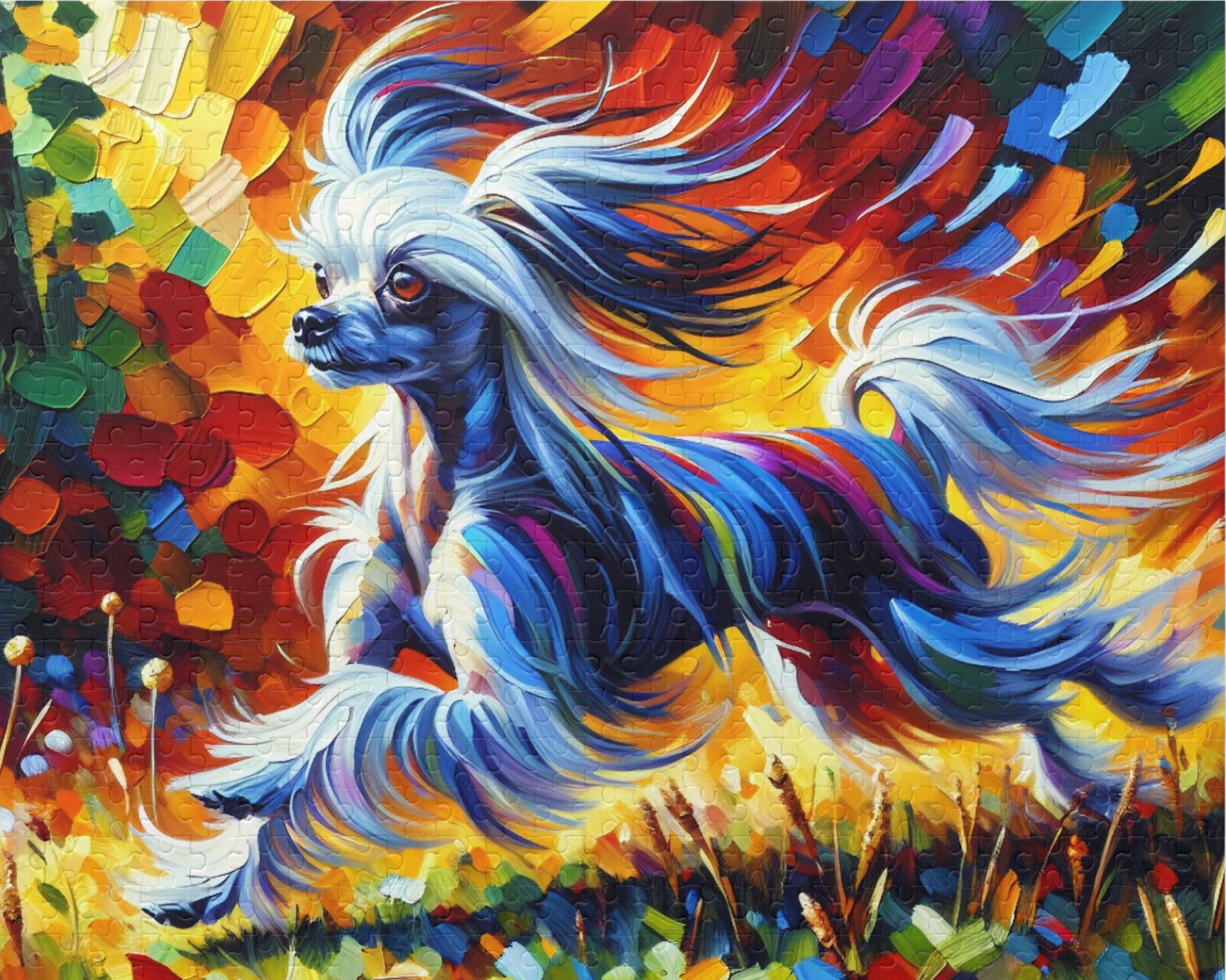 Chinese Crested Puzzle, Puzzle Dogs, Jigsaw Dog Owner, Chinese Crested ...