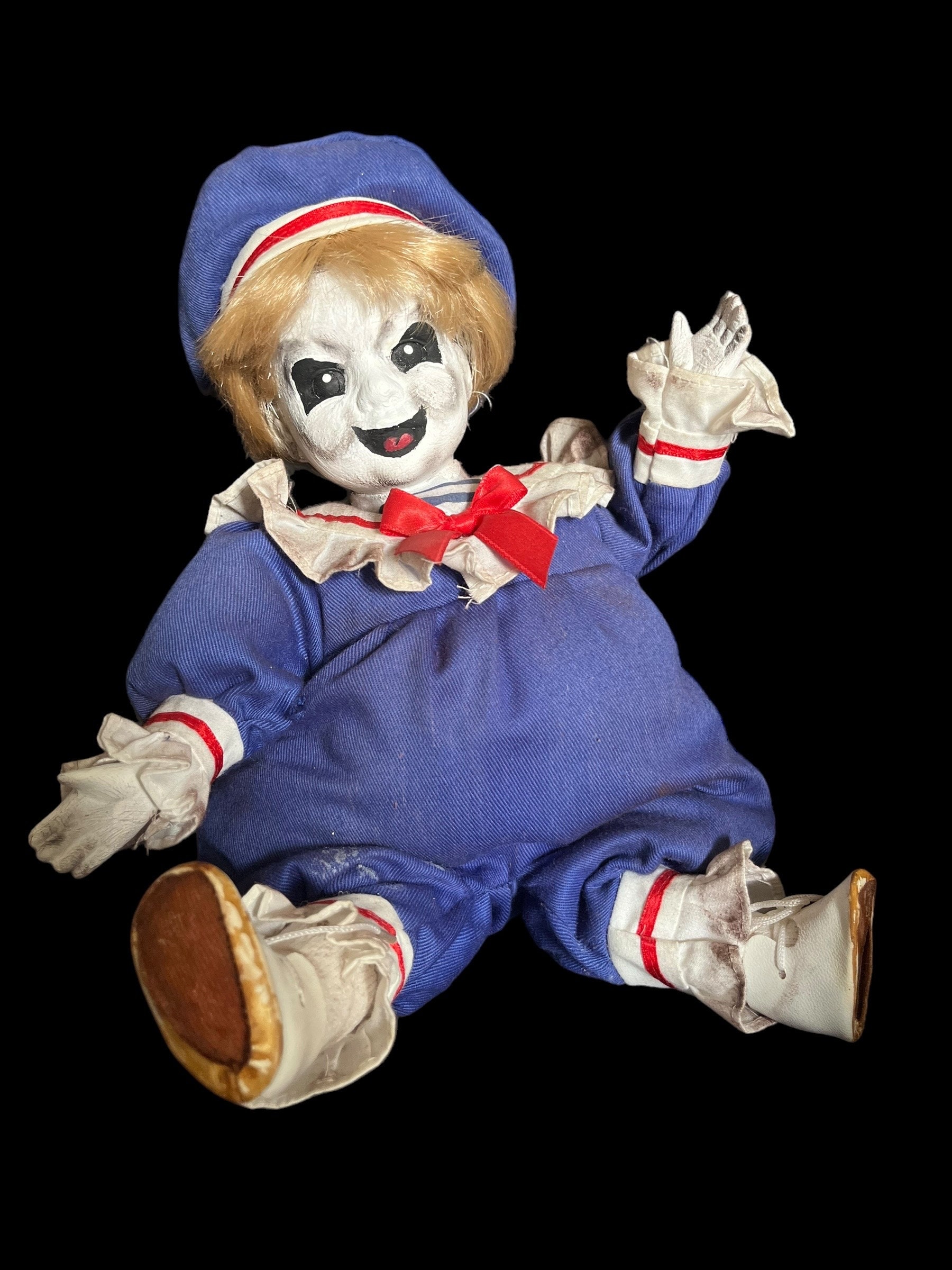 Creepy Horror Doll, Stay Puft Spawn, Ghostbuster Baby, OOAK, Custom ...