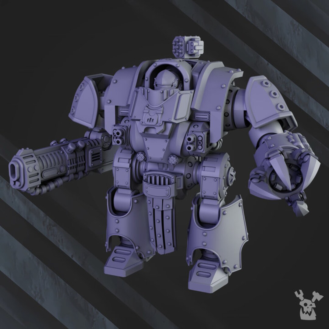 Space Knights: Heavy Walker - by Dakkadakka Miniatures | Grimdark ...