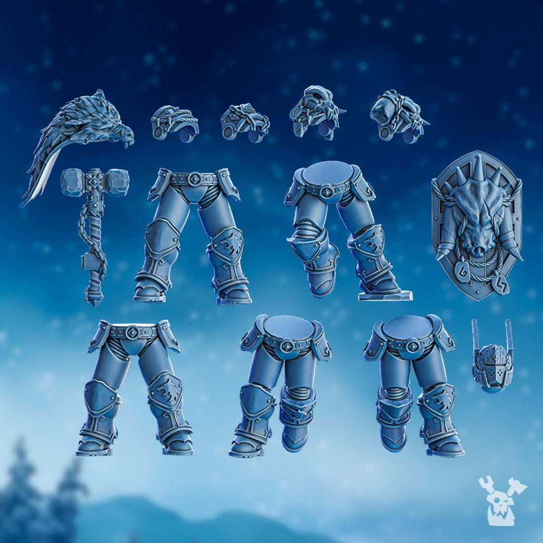 Stormbringers: Commanders Upgrade Kit - by Dakkadakka Miniatures ...