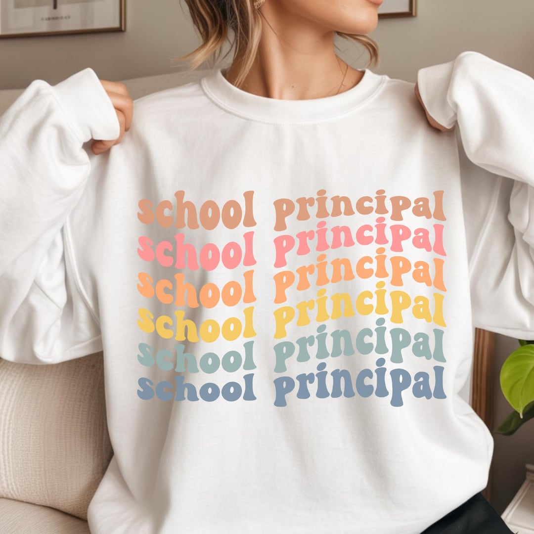 School Principal Png Sublimation Design Download, Back to School Png ...