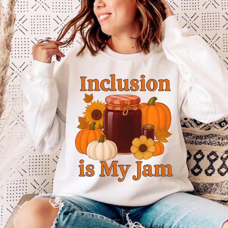 Inclusion is My Jam Png, Special Education Teacher Autism Awareness Png ...
