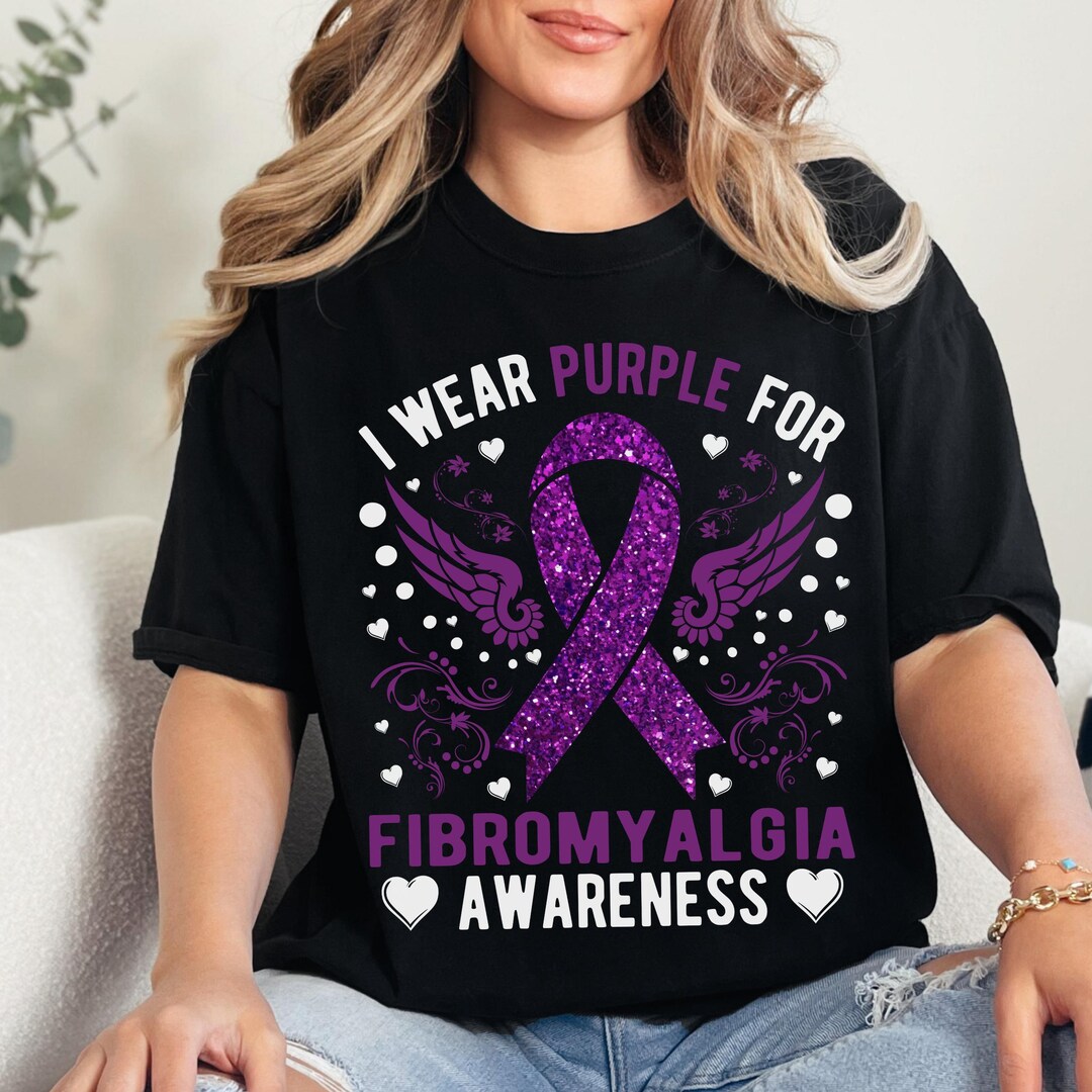Fibromyalgia PNG, Purple Ribbon, Fibromyalgia Warrior, Fibromyalgia ...