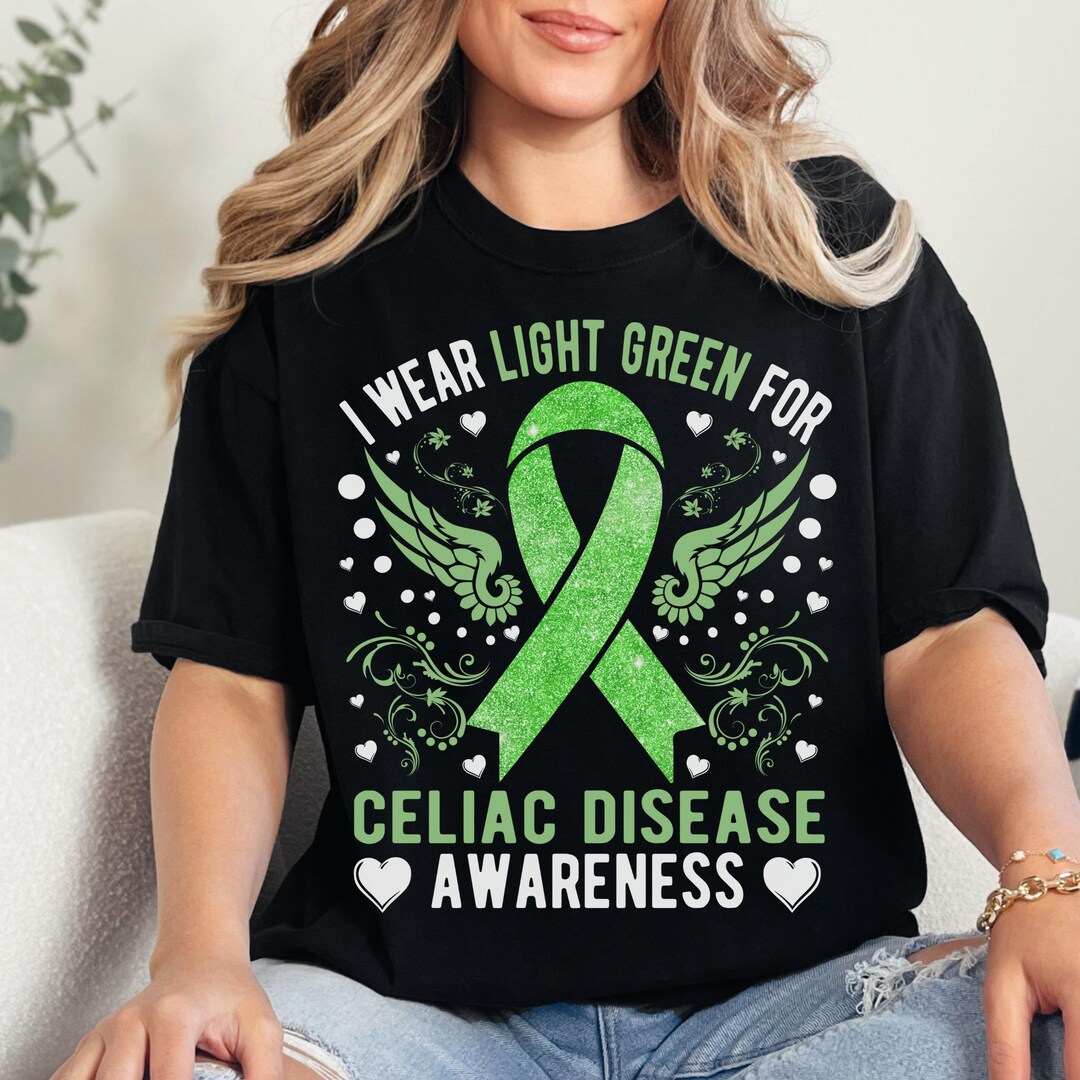 Celiac Disease Warrior Doodle Letter PNG, Celiac Disease Awareness ...
