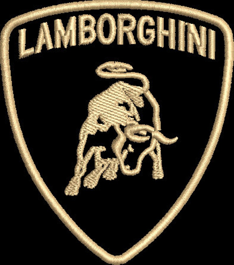 Lamborghini Embroidery Design, Embroidery Patterns, Instant Download ...