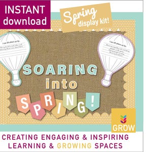 SPRING Bulletin Board | Spring Classroom | Bulletin Board Kit ...
