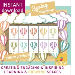 SPRING Bulletin Board | Spring Classroom | Bulletin Board Kit ...