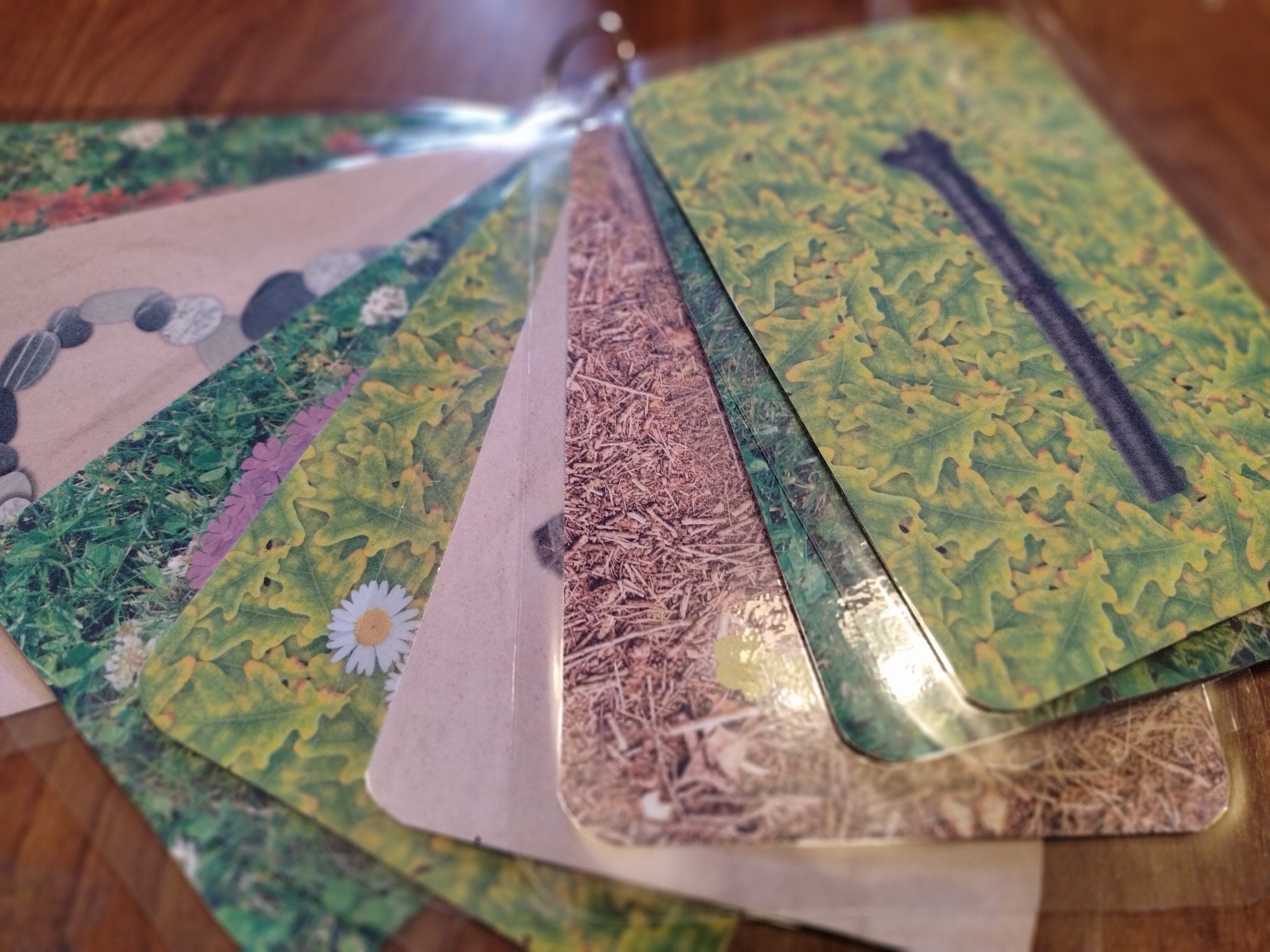 Nature Natural Number Cards 1-10 Printable | EYFS Resource Montesssori ...