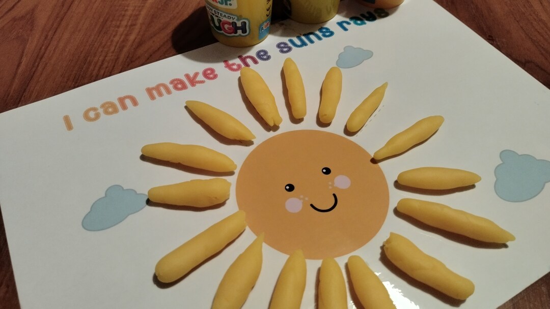 12 X Cute Play Dough Mats Laminated PLUS PLAYDOUGH | Play Dough ...