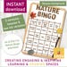 Nature Bingo Activity | Nature Hunt | Woodland Bingo Scavenger Hunt ...