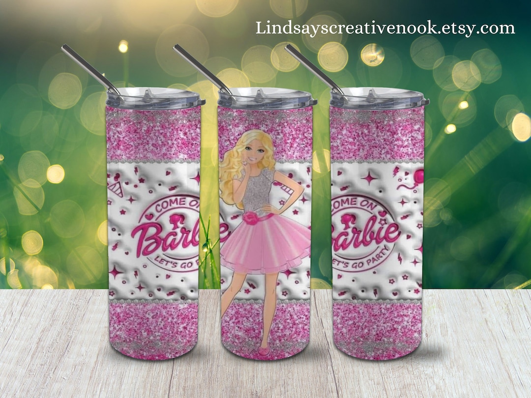 Personalized Barbie Tumbler Custom Barbie Girl Gift, Perfect for Barbie ...