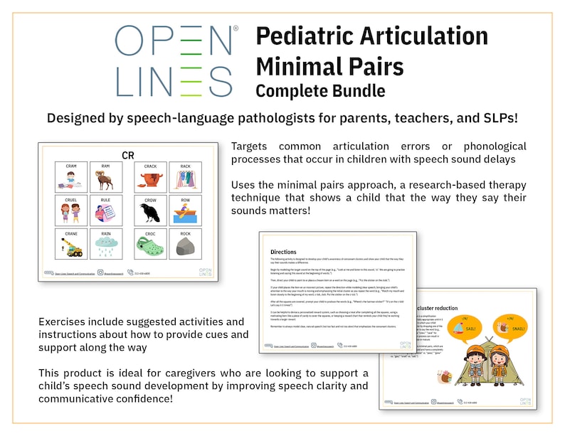 Speech Therapy Exercises Designed for Parents and Slps! Pediatric ...