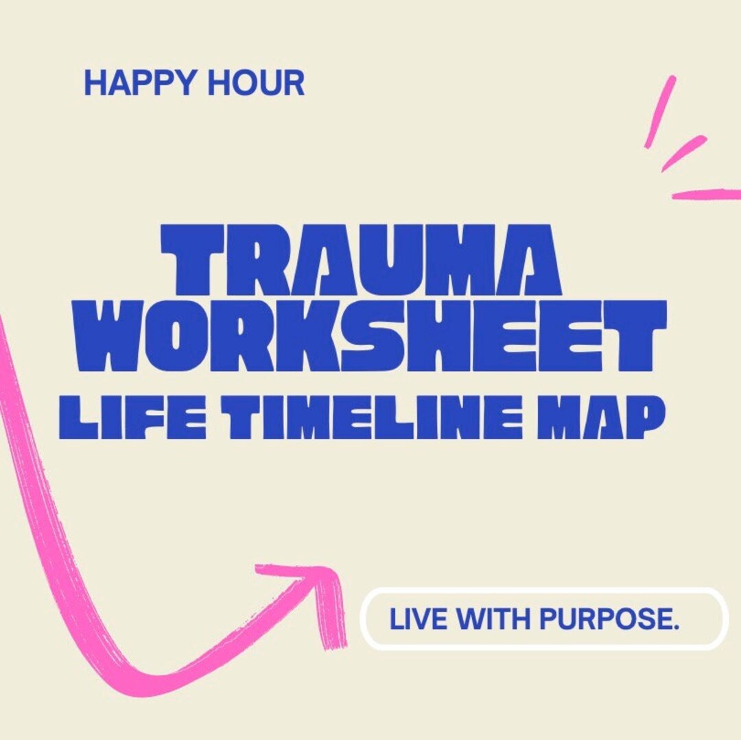 Life Map Trauma Healing Timeline Template Self Help Mental Health Plant ...