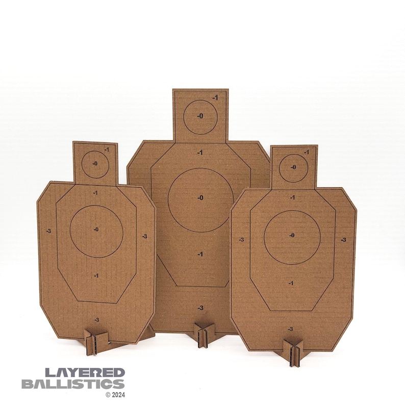 IDPA Dry Fire Targets (cardboard) - Etsy