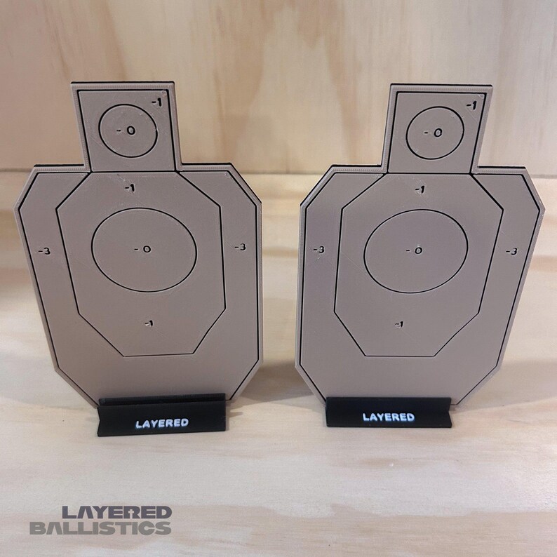 IDPA Dry Fire Targets (1/4th Scale) - Etsy