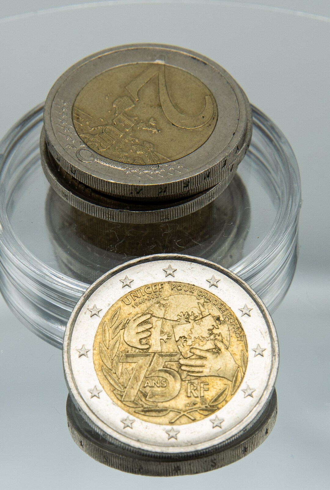 Limited Edition France 2 Euro Coin 2021 - UNICEF 75th Anniversary ...