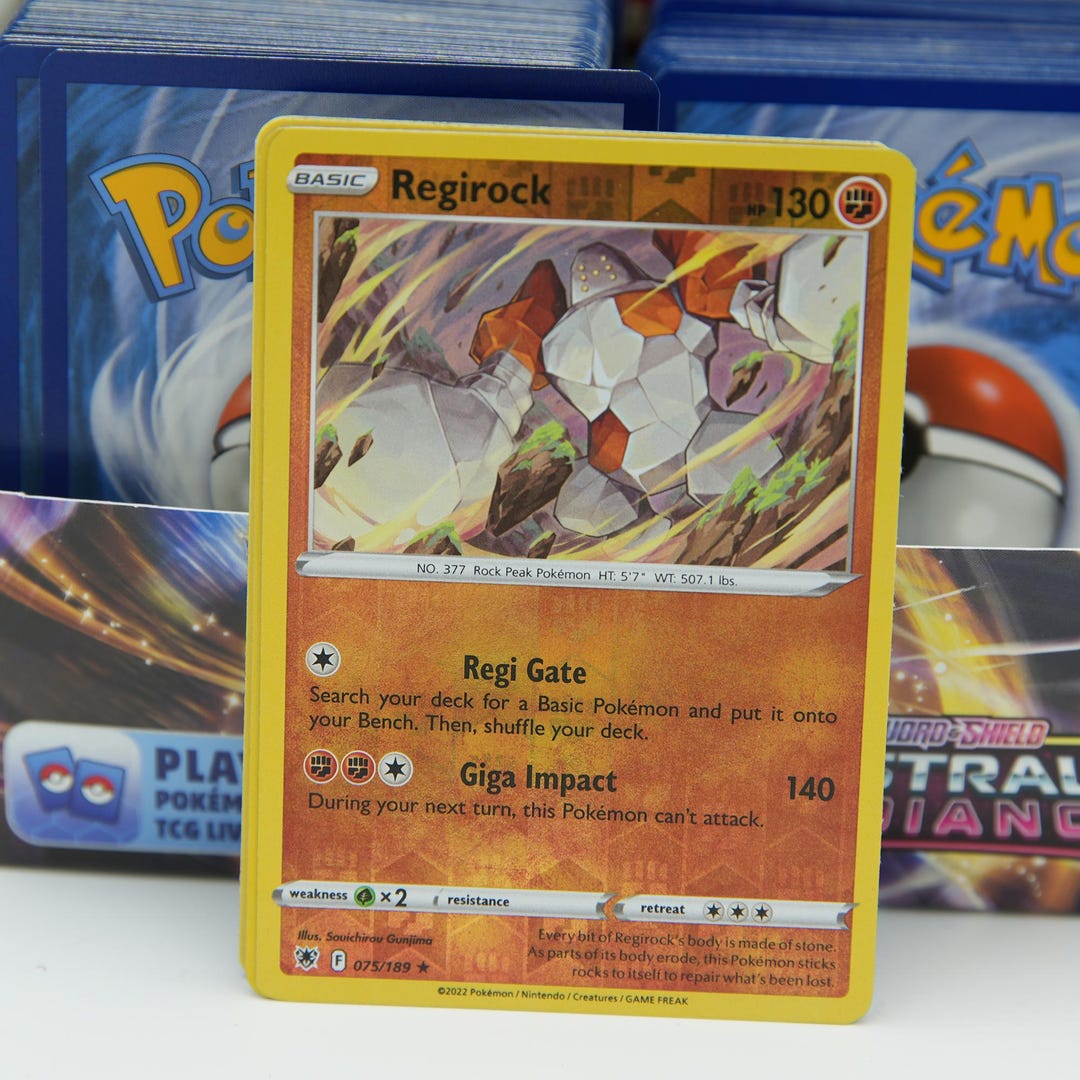 Regi Legendary Pokémon Bundle - Regirock, Registeel, Regigigas and More ...