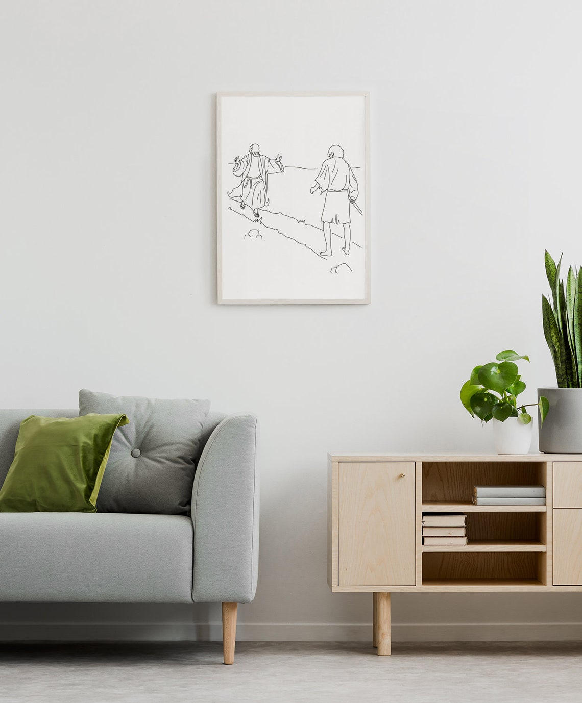 The Prodigal Son Parable Printable Wall Art, Bible Sketch, the ...