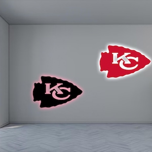 4ft Kansas City Chiefs Logo. Printable Trace-and-cut Template for DIY ...