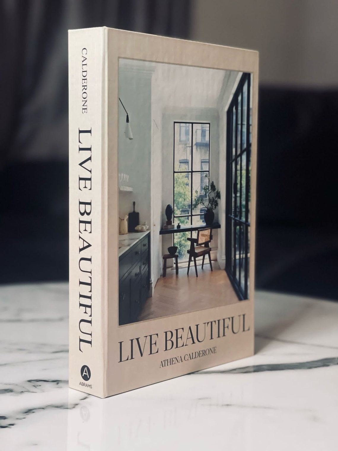 Decorative Neutral Luxury Openable Book Box, Book Box, Coffee Table ...