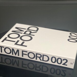 Decorative Tom Ford 002 White Openable Luxury Book Box, Book Box ...