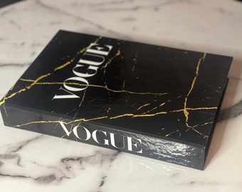 Decorative Neutral Luxury Openable Book Box, Book Box, Coffee Table ...