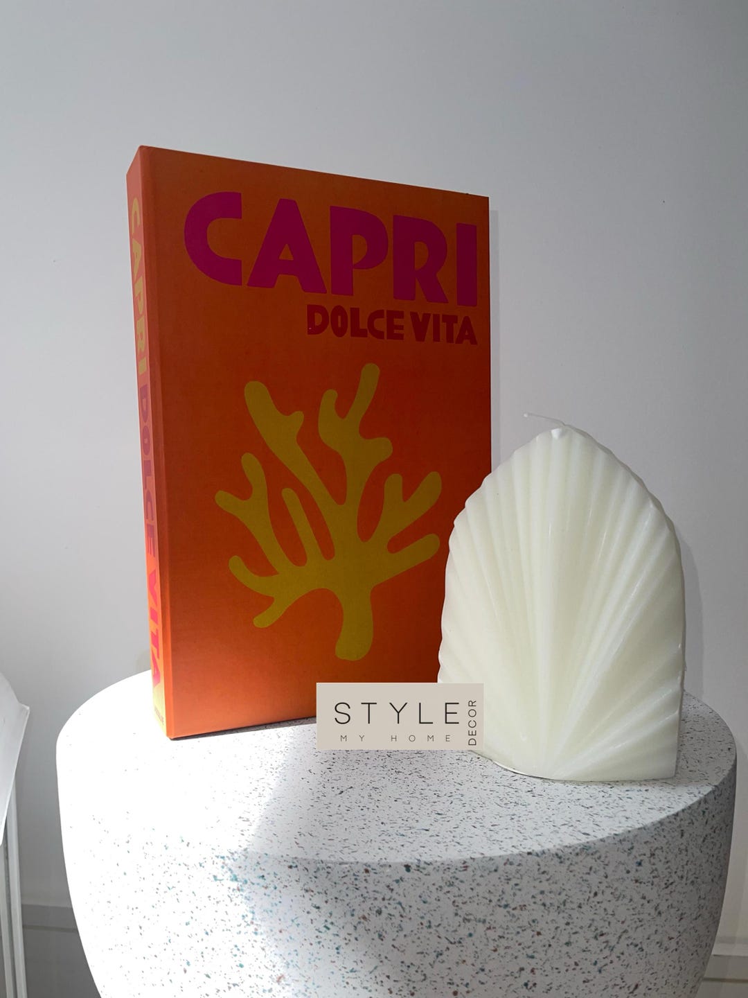 Decorative Capri Dolce Vita Travel City Colourful Books Openable Luxury ...