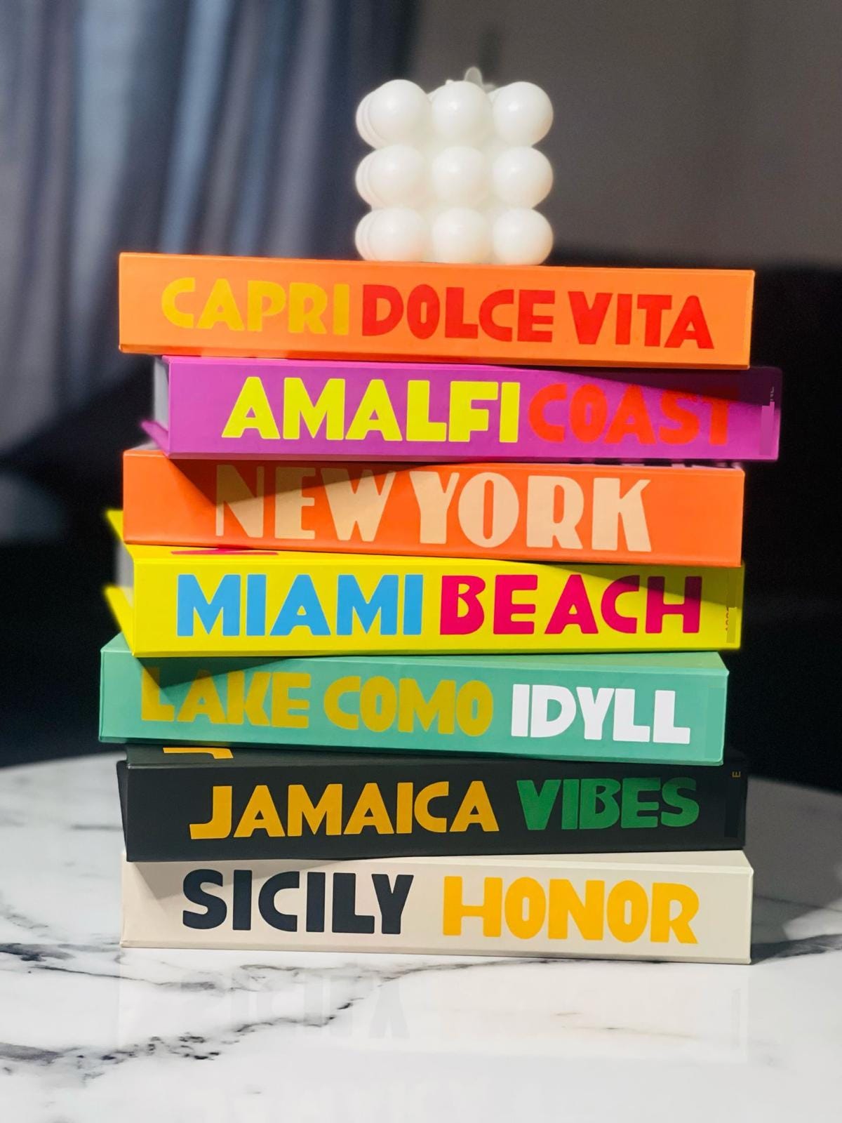 Decorative City Countries Travel Books Openable Luxury Gift Book Box ...