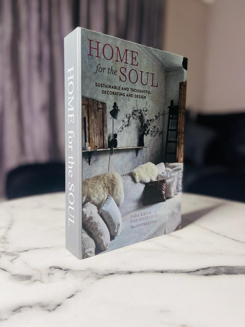 Home for the Soul Decorative Openable Luxury Book Box, Book Box, Coffee ...