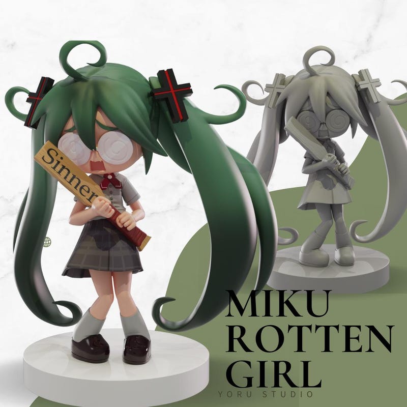 Anime Garage Kits Miku - Etsy