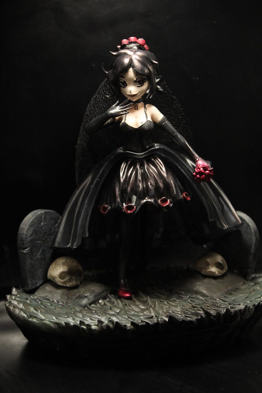 3D Printed Cannibal Murder Bride Fanart Garage Kit Figure - Etsy