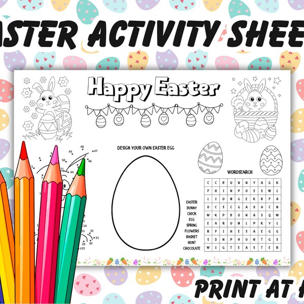 Easter Activities - Etsy