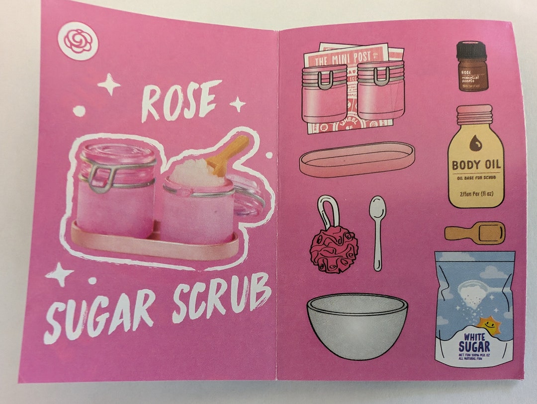MGA Miniverse Make It Mini Spa ROSE Sugar Scrub - Etsy