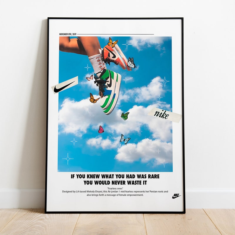 Nike Poster Vintage - Etsy