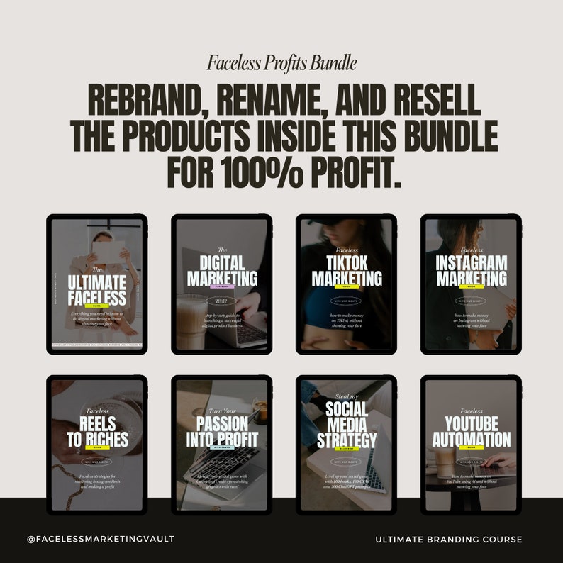 Ultimate Branding Course With MMR | UBC | Digital Marketing | Faceless ...