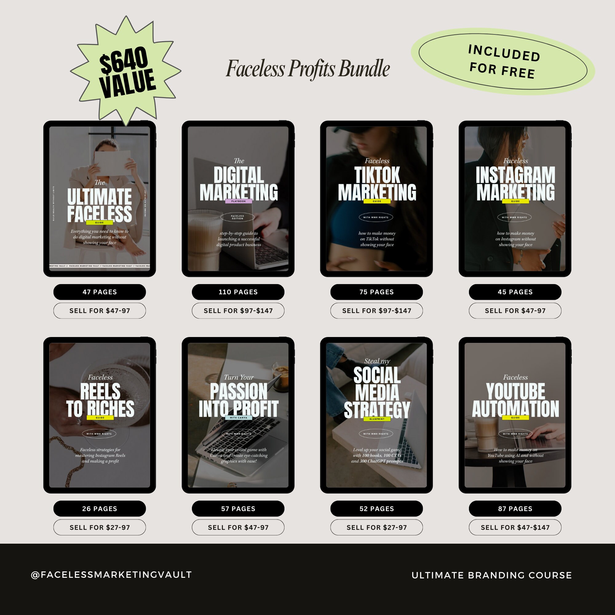 Ultimate Branding Course With MMR | UBC | Digital Marketing | Faceless ...