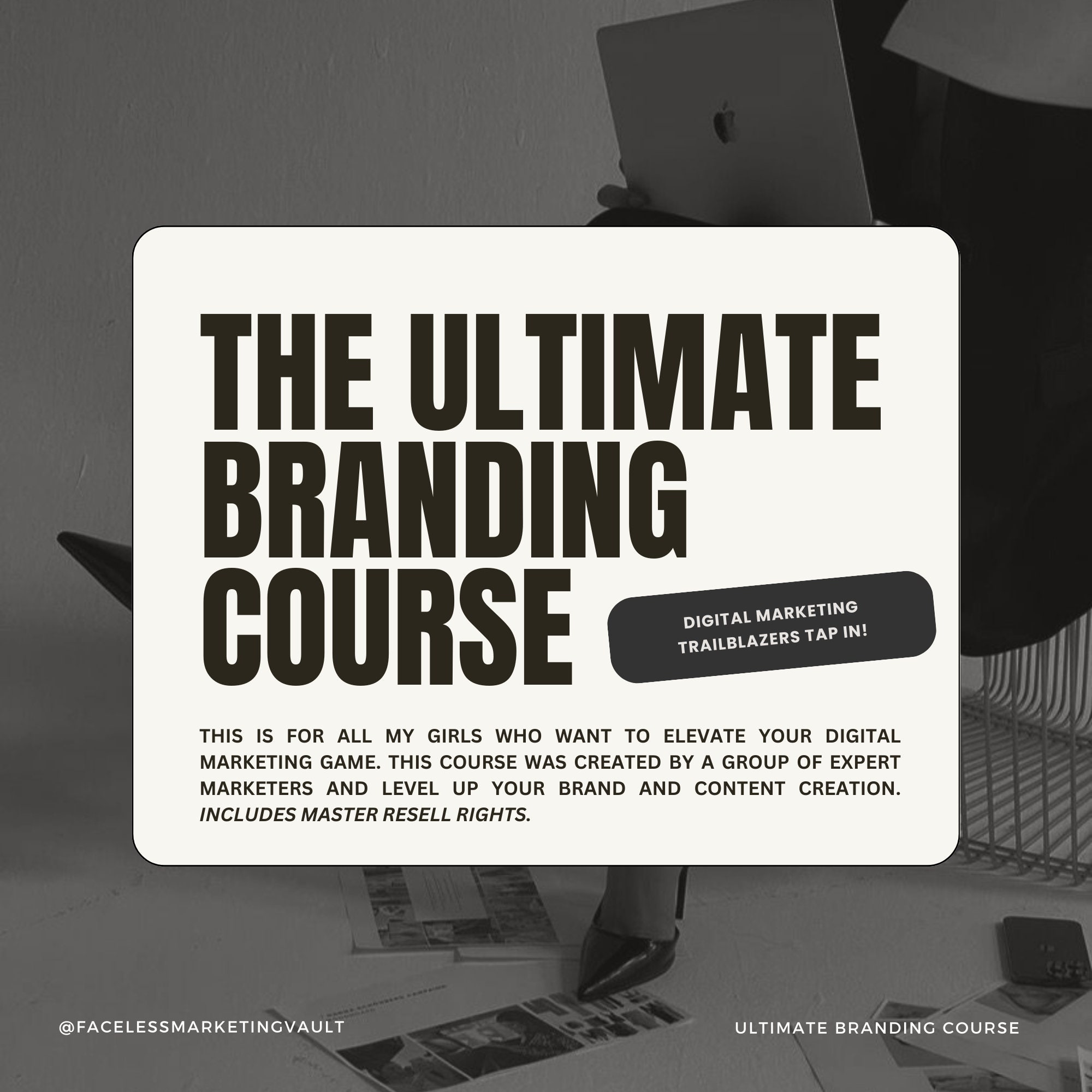 Ultimate Branding Course With MMR | UBC | Digital Marketing | Faceless ...