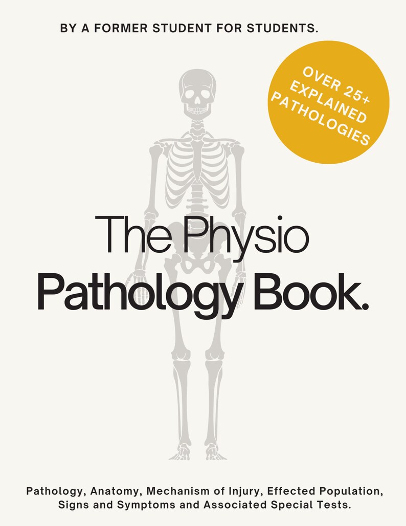 Essential Anatomy Pathology Essentials MSK Bundle for Physiotherapy Physical Therapy Nursing ...