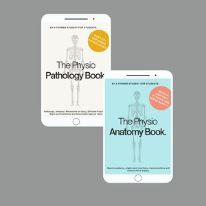 Essential Anatomy Pathology Essentials MSK Bundle for Physiotherapy Physical Therapy Nursing ...