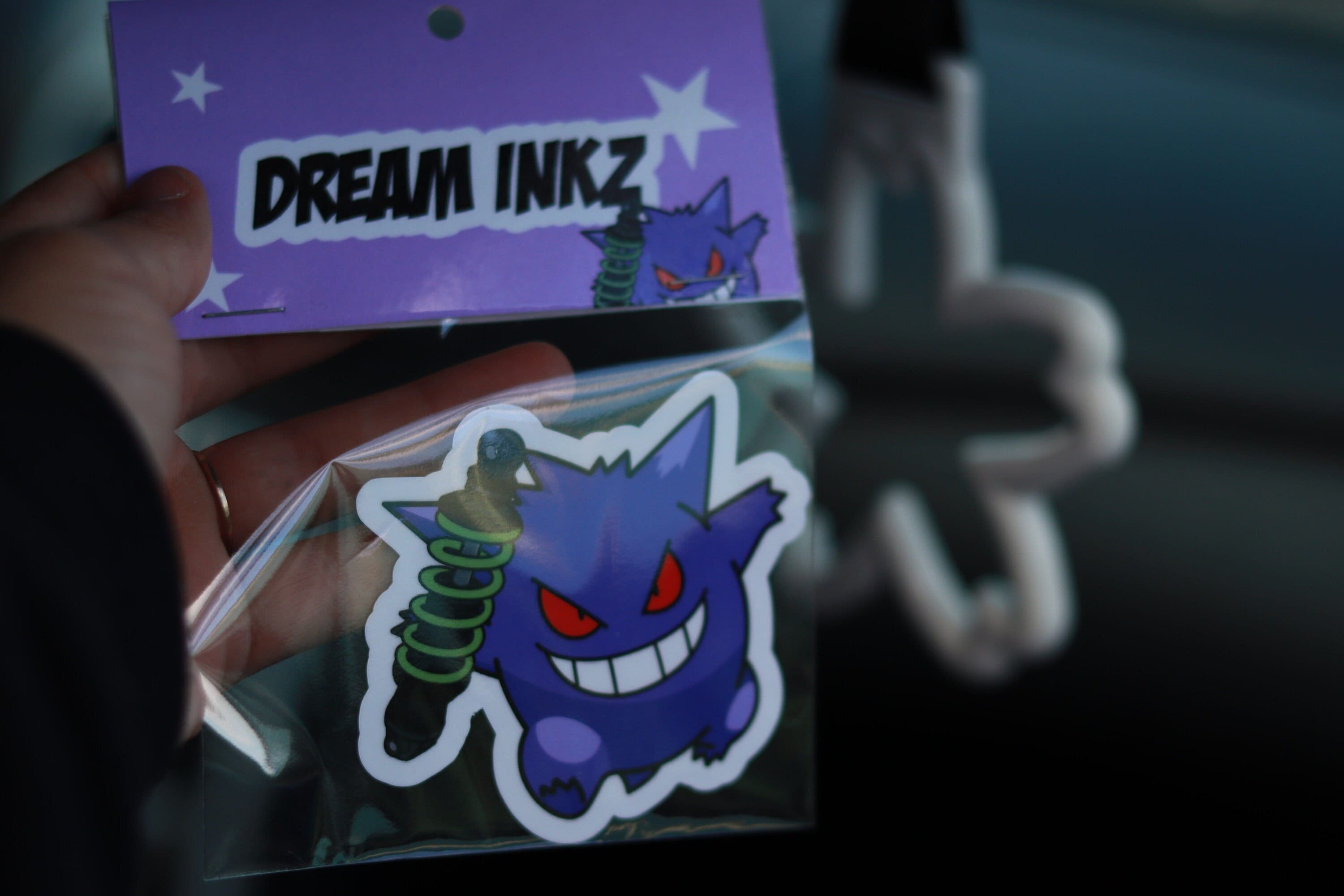 Gengar Coilover Sticker - Etsy